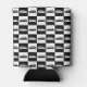 Black Checkerboard Mini Cooper Can Cooler | Zazzle