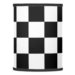 Black Checkered Lamp Shade | Zazzle