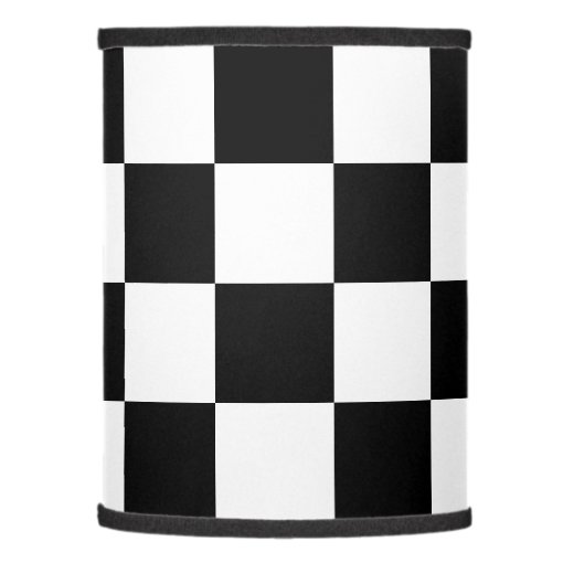 Black Checkered Lamp Shade | Zazzle