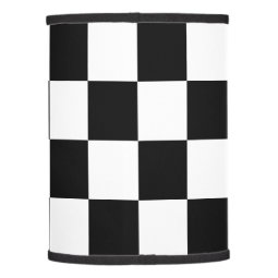 Black Checkered Lamp Shade | Zazzle