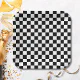 Black Checkered Paper Plates | Zazzle