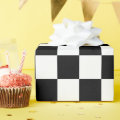 Black Checkered Wrapping Paper | Zazzle