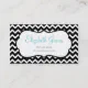 Black Chevron Business Card | Zazzle