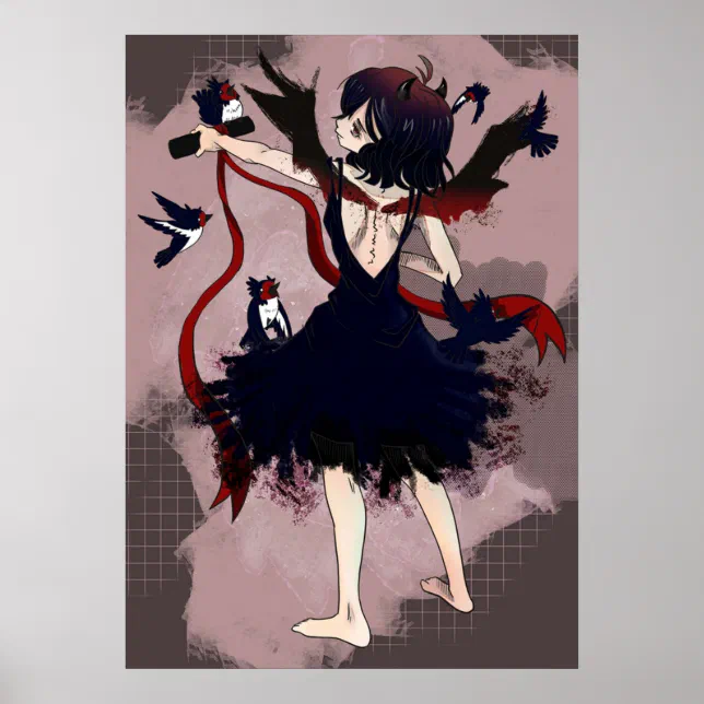 Black Clover Nero Poster | Zazzle