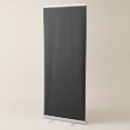 Black Color Best Vertical Retractable Banner | Zazzle