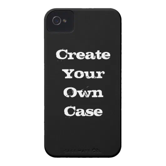 Black Create Your Own Case | Zazzle