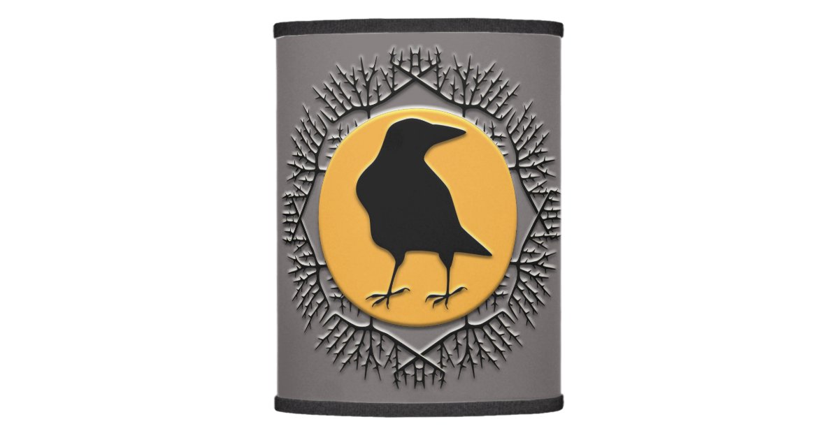 Black Crow Lamp Shade | Zazzle