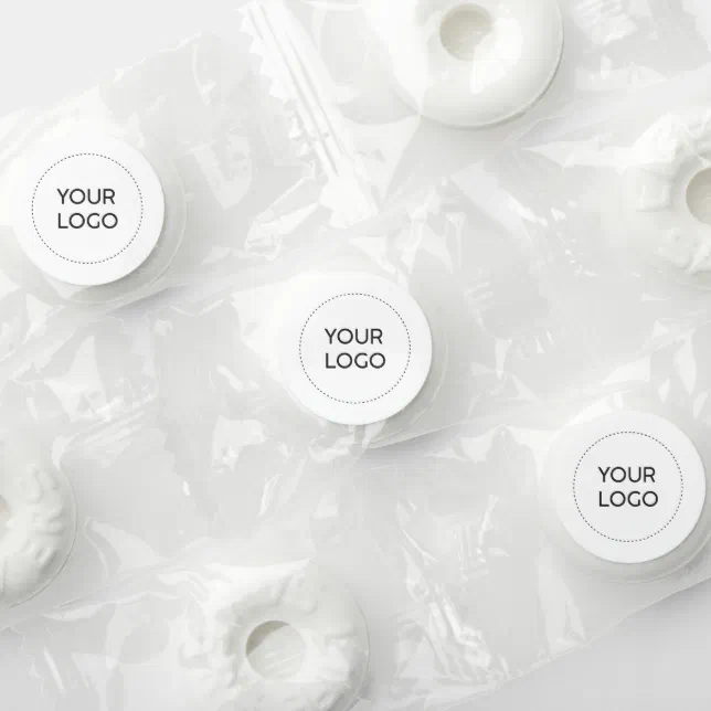 Black | Custom Logo Business Promotional Candy Fav | Zazzle