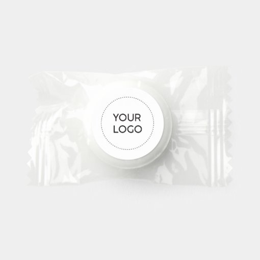 Black | Custom Logo Business Promotional Candy Fav | Zazzle