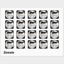 Black death Rat Stickers | Zazzle
