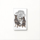 Black Doberman Dogs Light Switch Cover | Zazzle