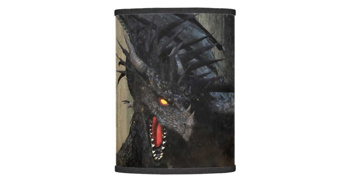 Black Dragon Lamp Shade | Zazzle