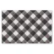 Black Farmhouse Buffalo Plaid Check Patterned Tissue Paper | Zazzle
