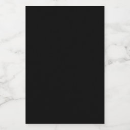 Black Food Label | Zazzle