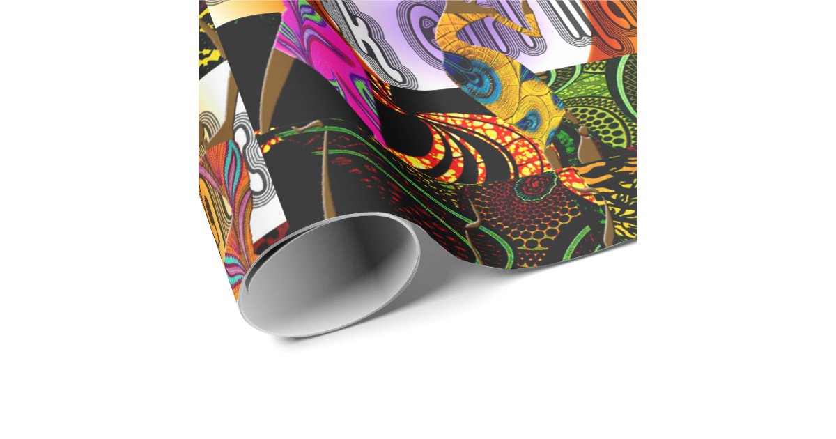 “Black Girl Magic” Wrapping Paper | Zazzle