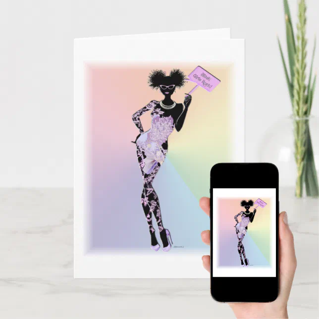 Black Girls Rock Card | Zazzle