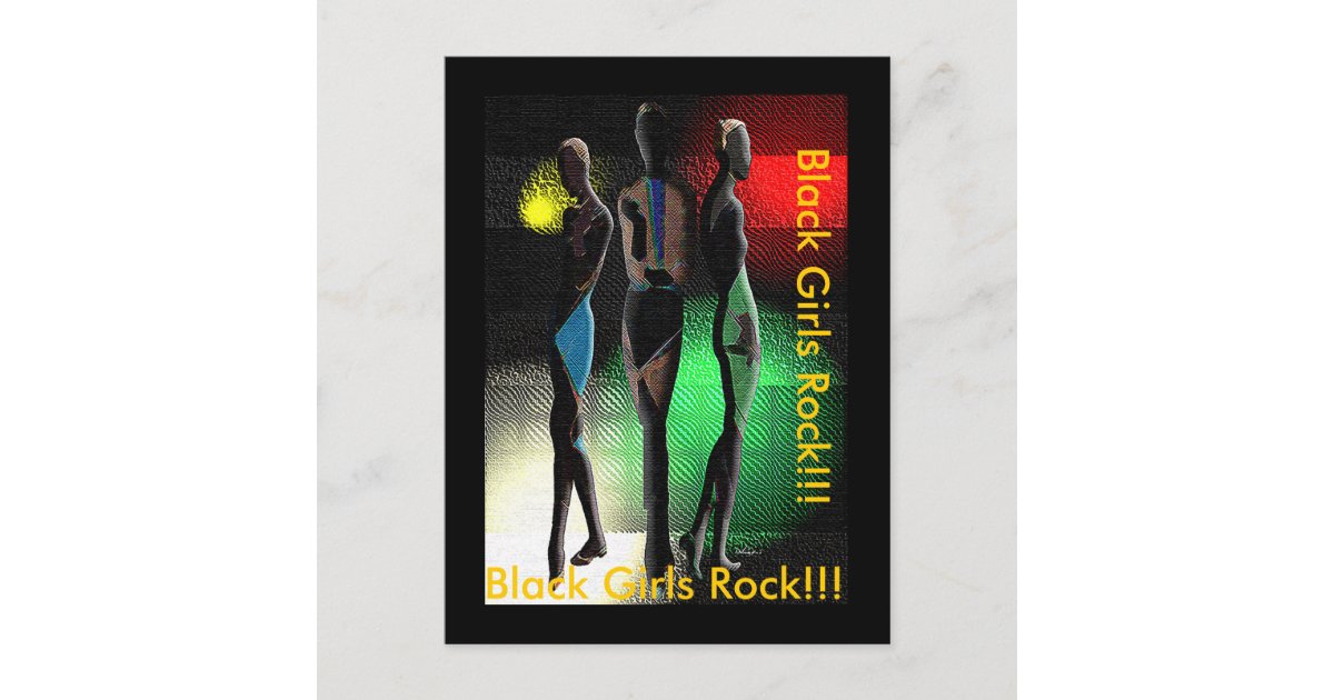 Black Girls Rock! Postcard | Zazzle