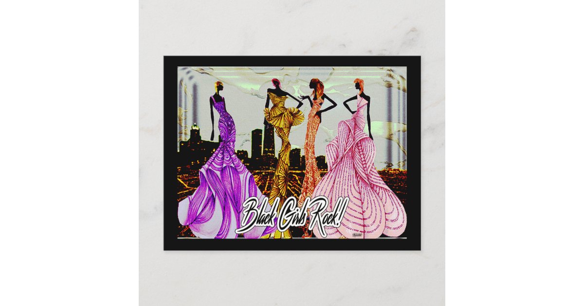 Black Girls Rock! Postcard | Zazzle