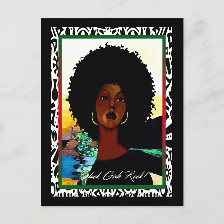Black Girls Rock! Postcard | Zazzle