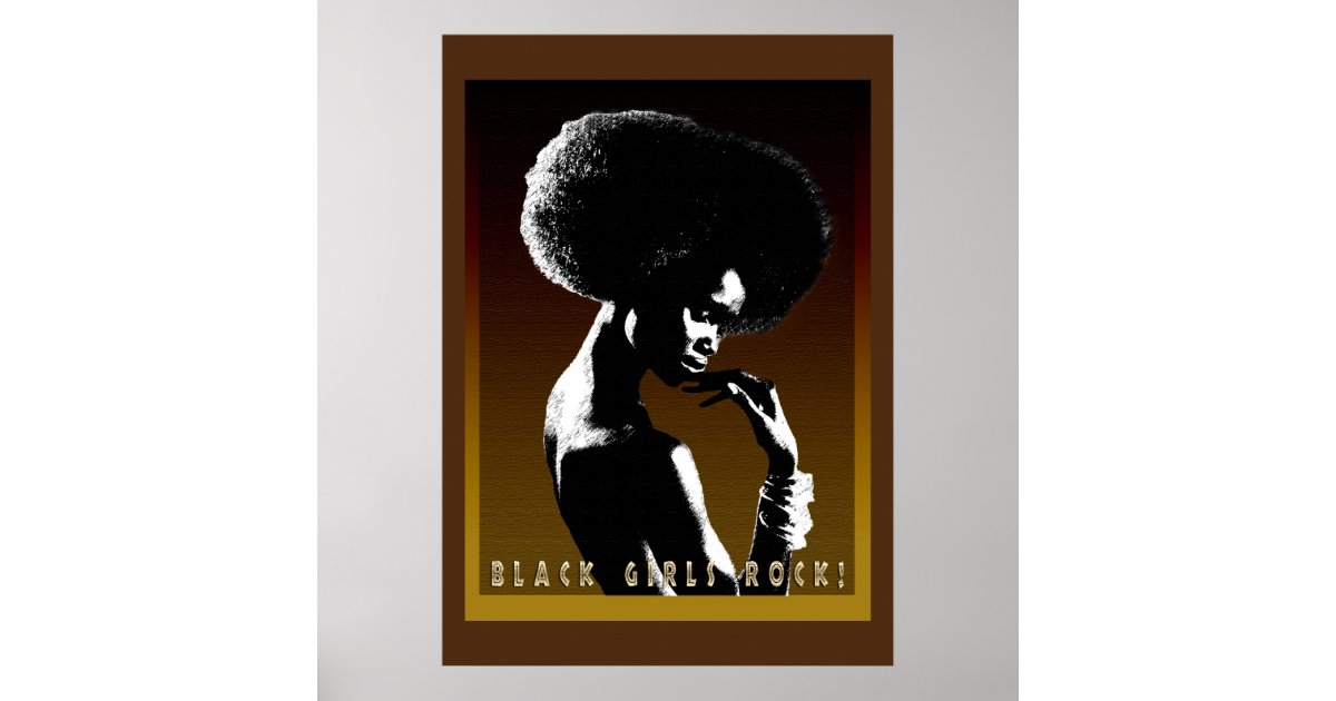 Black Girls Rock Poster | Zazzle
