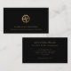 Black Gold Compass Business Cards for Accountants | Zazzle