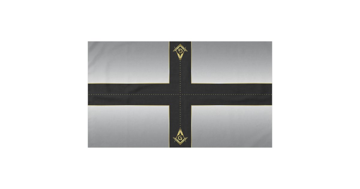Black Gold Silver Masonic Tablecloth & Decorations | Zazzle