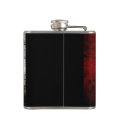 Black Grunge Tennessee State Flag Flask | Zazzle
