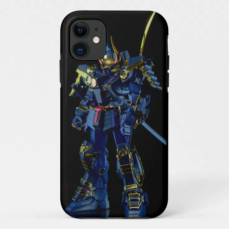 Black Gundam iPhone Case | Zazzle