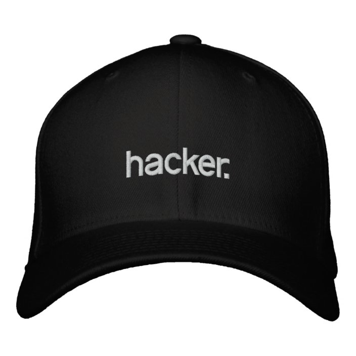 Black Hat hacker. | Zazzle.com