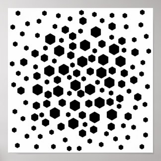 Hexagon Posters, Hexagon Prints, Art Prints, Poster Designs