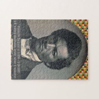 Black History Heroes Puzzle: Frederick Douglass Jigsaw Puzzle | Zazzle
