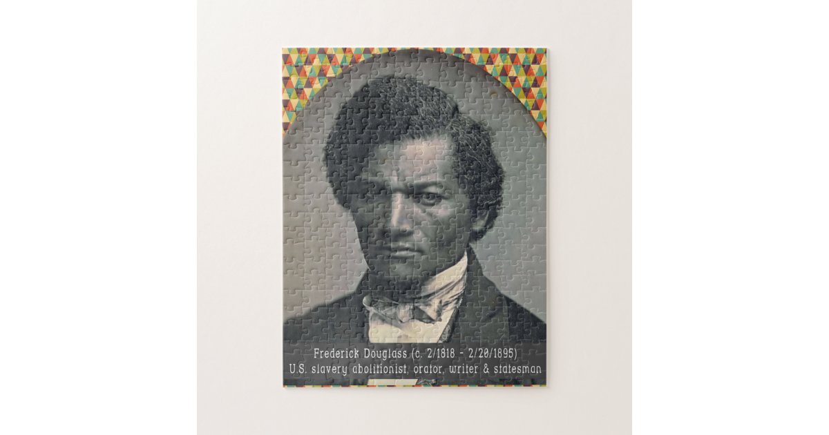 Black History Heroes Puzzle: Frederick Douglass Jigsaw Puzzle | Zazzle