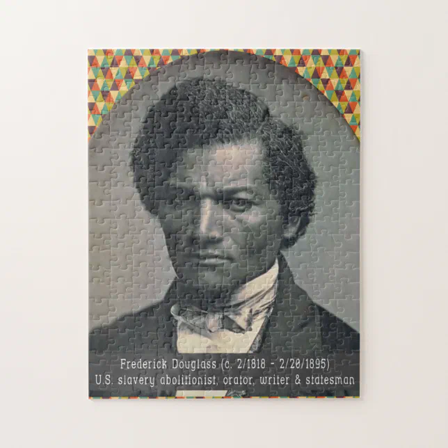 Black History Heroes Puzzle: Frederick Douglass Jigsaw Puzzle | Zazzle