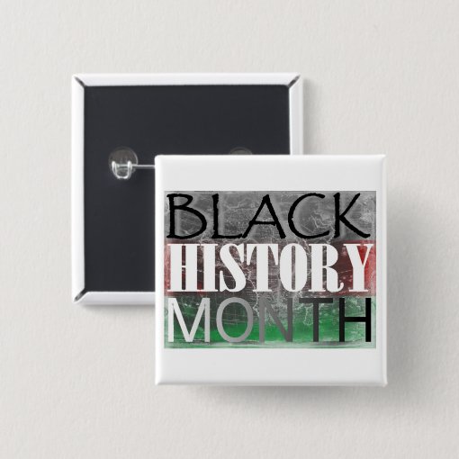 Black History Month (African Flag) Pinback Button | Zazzle