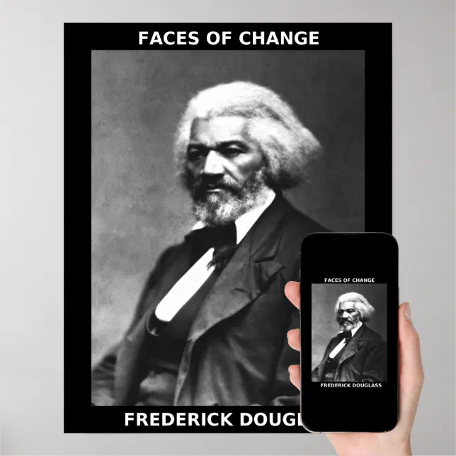 Black History Month Heroes - Frederick Douglass Poster | Zazzle