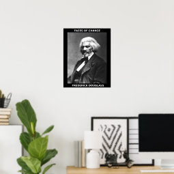 Black History Month Heroes - Frederick Douglass Poster | Zazzle