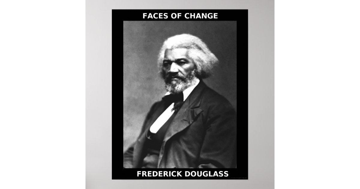 Black History Month Heroes - Frederick Douglass Poster | Zazzle