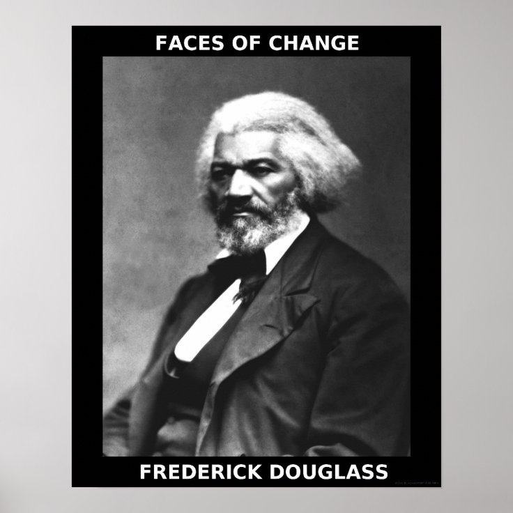Black History Month Heroes - Frederick Douglass Poster | Zazzle