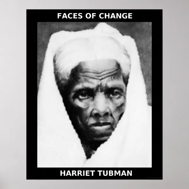 Black History Month Heroes - Harriet Tubman Poster | Zazzle