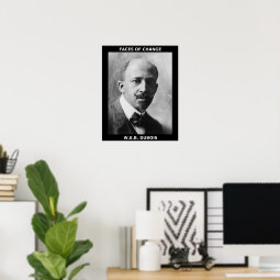 Black History Month Heroes - W.E.B. DuBois Poster | Zazzle