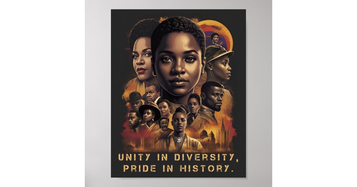 Black History Month Poster | Zazzle