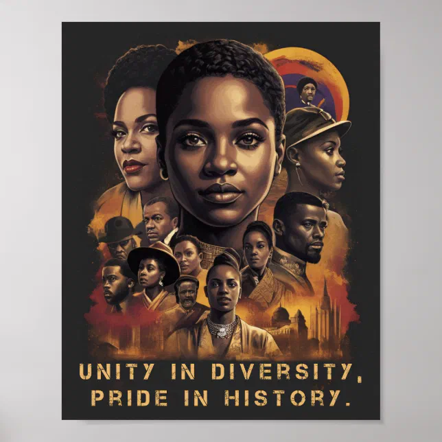 Black History Month Poster | Zazzle