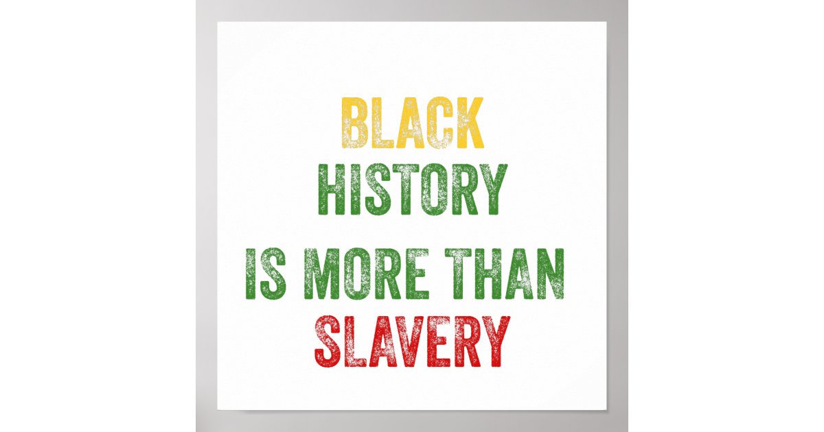 Black History Month Poster | Zazzle