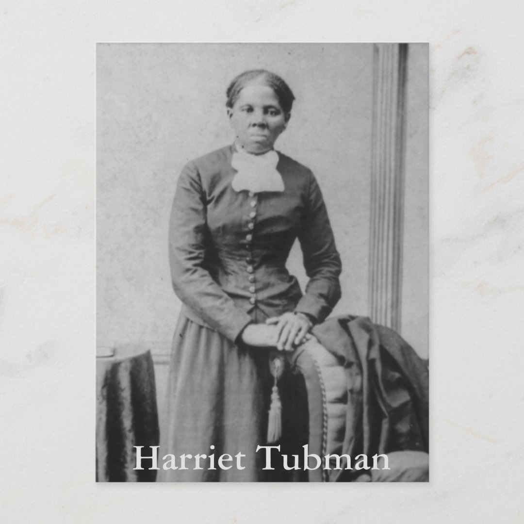 Black History Photograph of Harriet Tubman Postcard | Zazzle