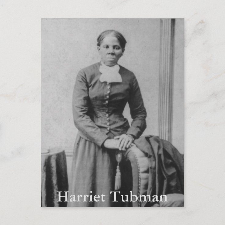 Black History Photograph of Harriet Tubman Postcard | Zazzle