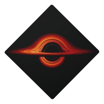 Black Hole Accretion Disk Graduation Cap Topper | Zazzle