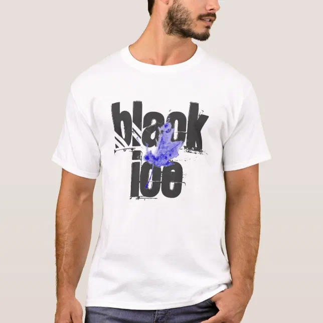 Black Ice T-Shirt | Zazzle