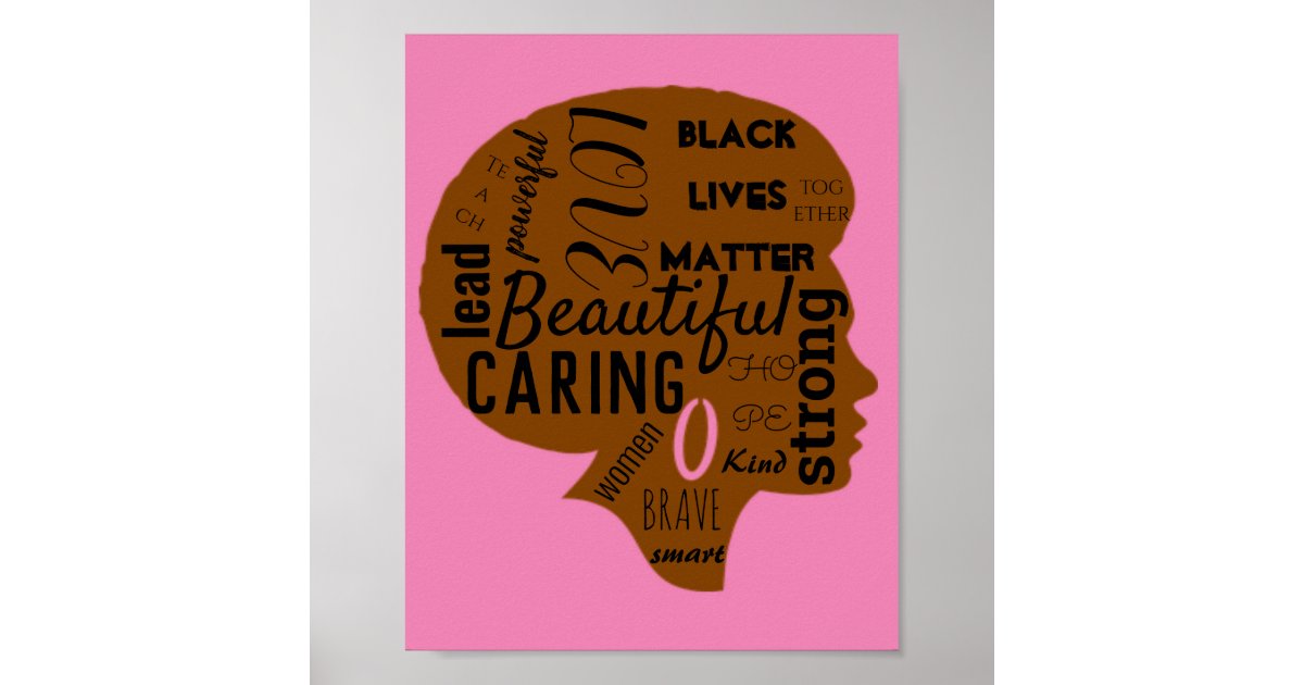 Black is Beautiful Poster | Zazzle