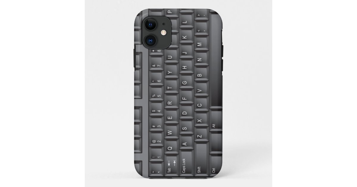 Black Keyboard Case-Mate iPhone Case | Zazzle
