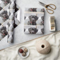 Black Lab Dog Pet Black Labrador Retriever Wrapping Paper | Zazzle
